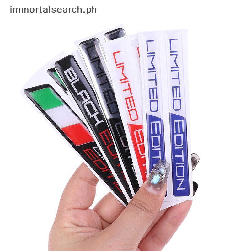 imm 3D Car Sticker Limited Edition Emblem Badge Decal Case Car Styling ...