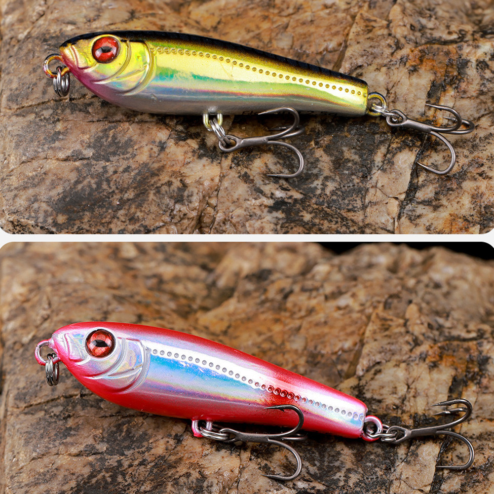 Top Water Pencil Fishing Lure Floating Dog Walking Wobblers Artificial ...