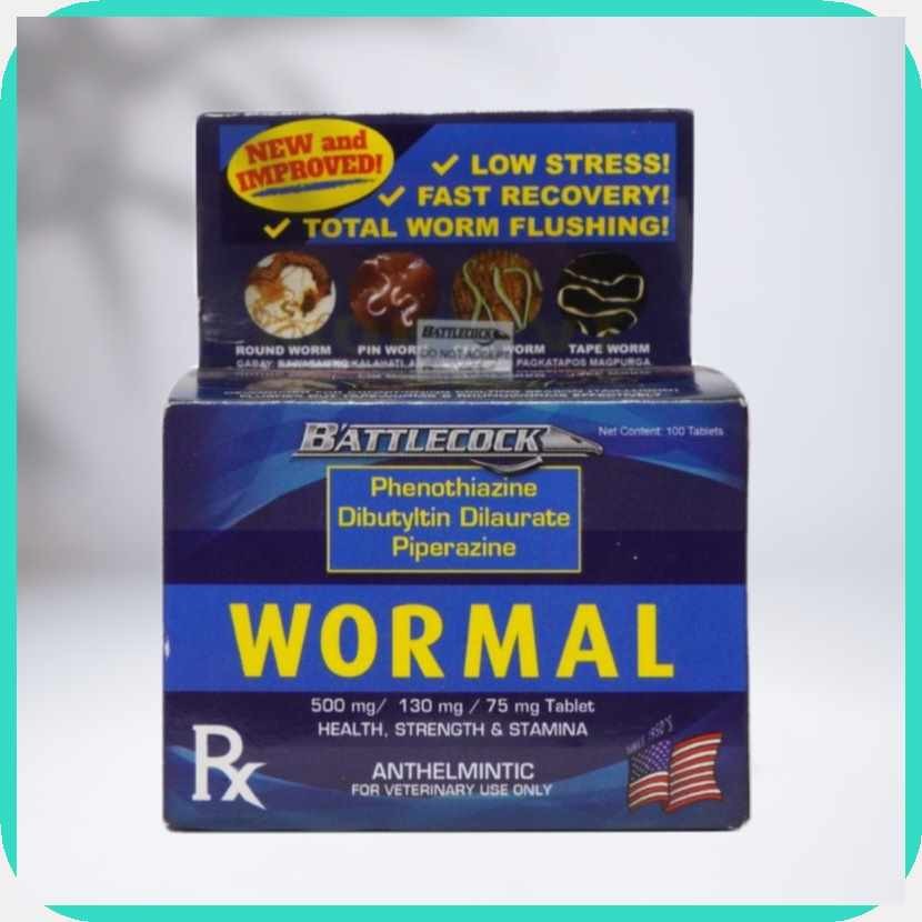 Wormal$M}Tablets]C:Battlecock@RK+for Ru+AG+ON+AV+PV+Gamefowl Sabong Poultry Manok Chicken ...