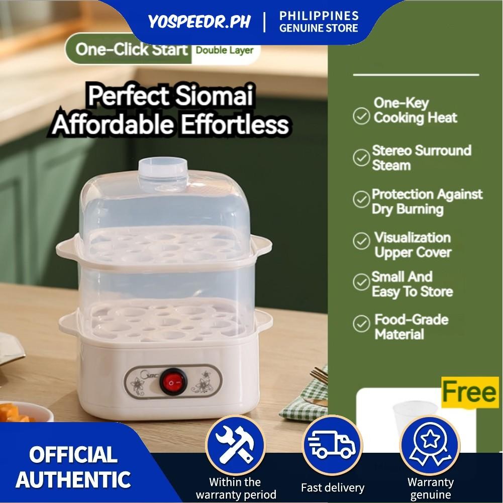 Electric Siomai Steamer Two/Three-Layer for negosyo Egg Boiler Egg ...