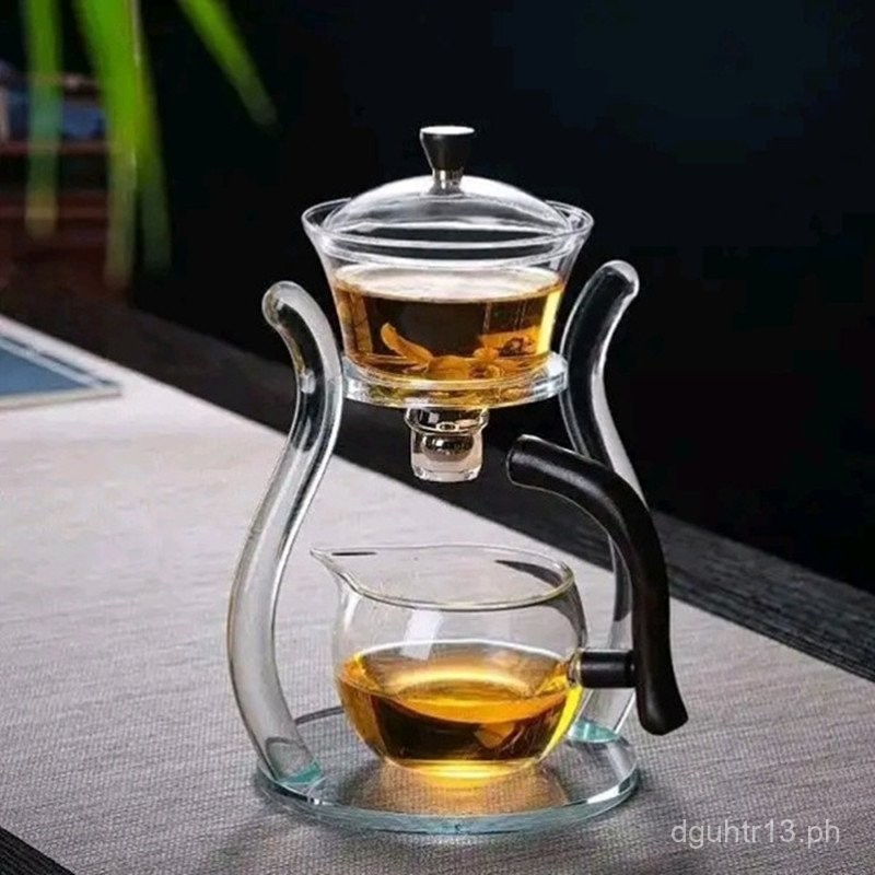 High Borosilicate Glass Automatic Tea Maker Lazy Tea Maker Magnetic Tea ...