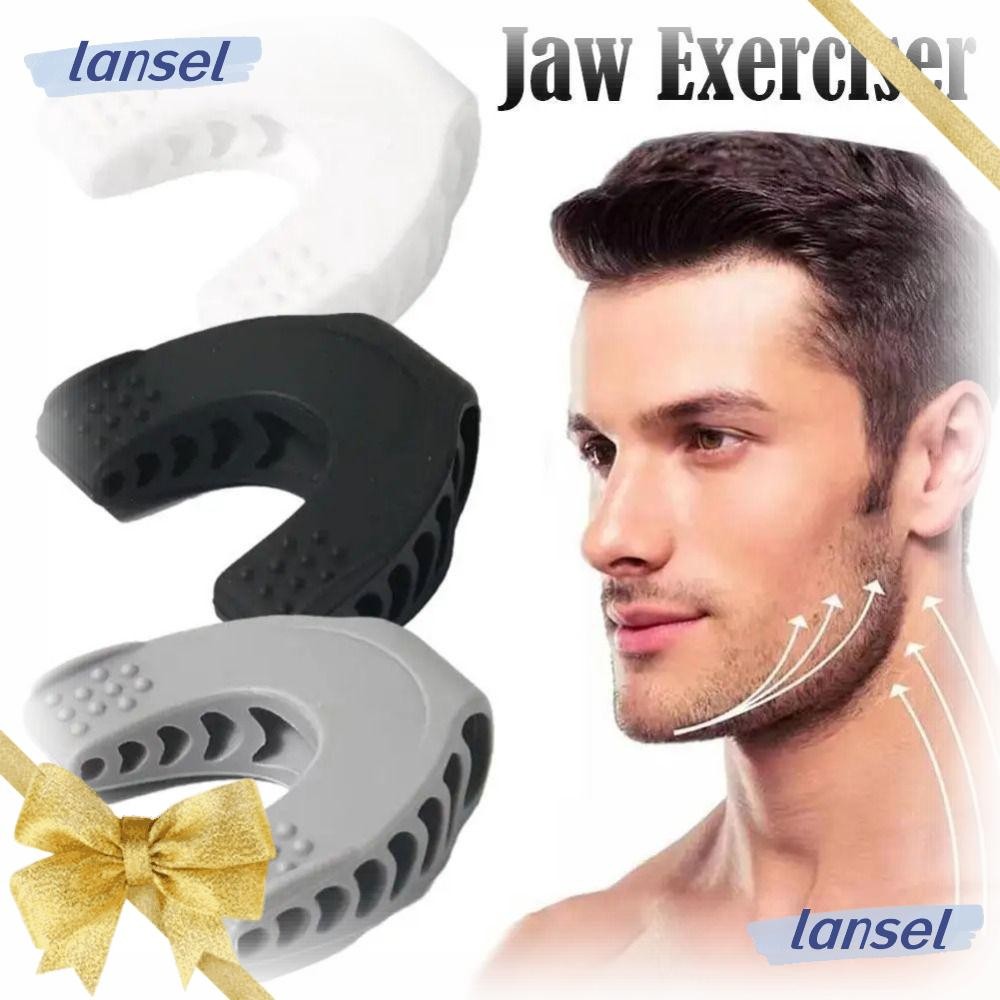 LANSEL 1Pcs Masseter Ball, Jawline Muscle Cheekbones Trainer Bite Balls ...