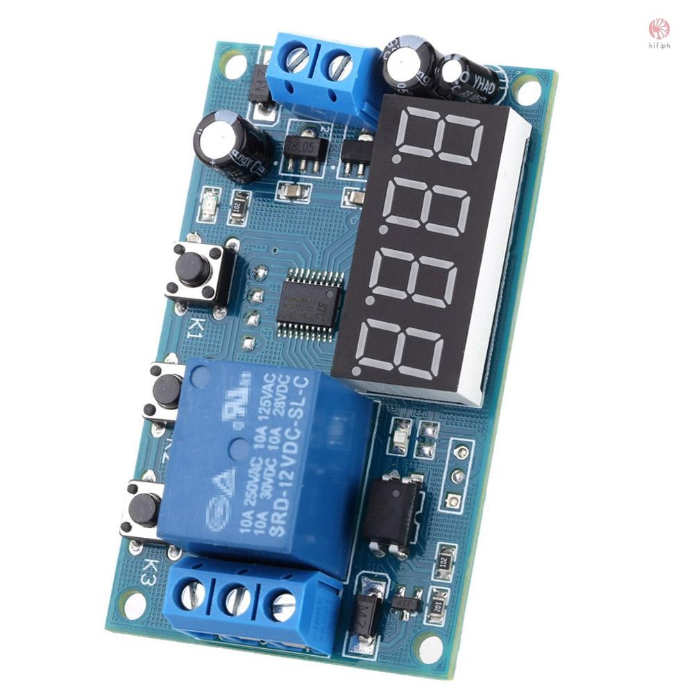 Hifi)Multifunction Delay Time Module Switch Control Relay Cycle Timer DC 12V | Shopee Philippines