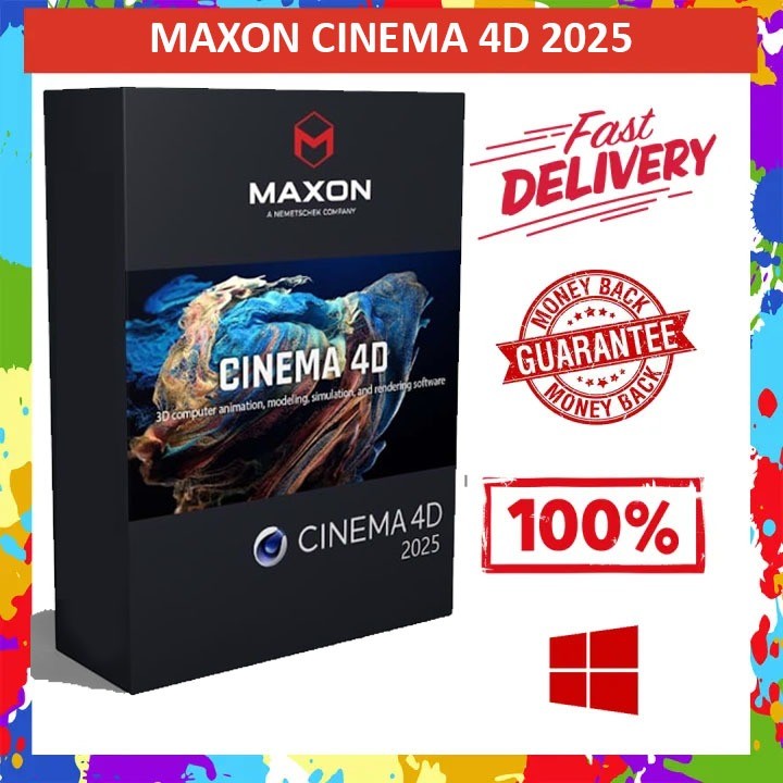 Maxon Cinema 4D Studio 2025: Advanced 3D Modeling, Animation & Rendering Software for Creators ...