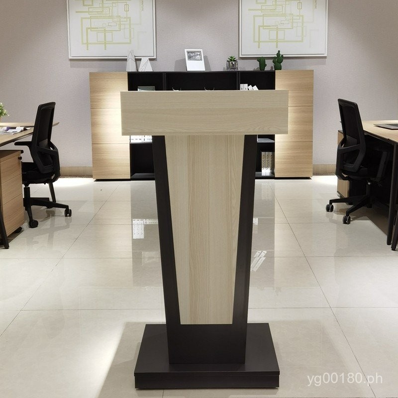 Rong Sales Department Front Desk MC Podium Movable Xiao Rong Small ...