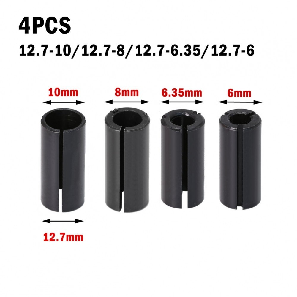 【SWTDRM】High Precision Clamping Router Bit Adapter Set for Different ...