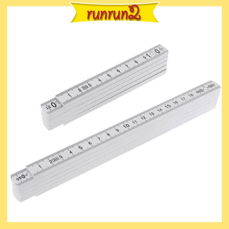 RUN Folding Meter Stick Foldable Ruler for Metric Measurement System 10 ...