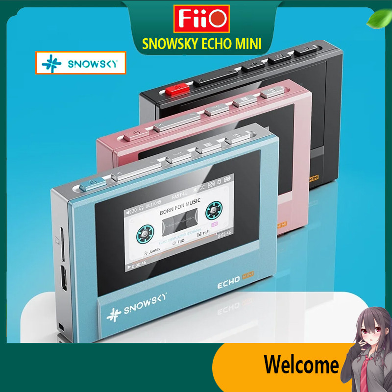 FIIO SNOWSKY ECHO MINI portable lossless Bluetooth music player 3.5mm/4.4mm supports DSD WAV ...
