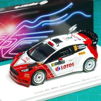 Spark 1/43 Fiesta RS 2016 WRC Monte Carlo Station Cobbie Card | Shopee ...