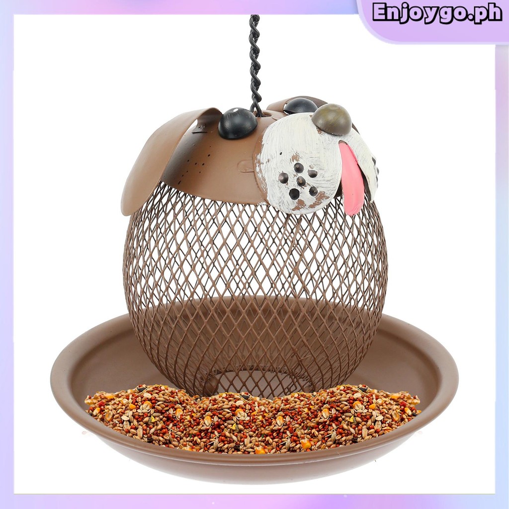 Iron Hummingbird Feeder Dog Shape Bird Feeder for Outdoor Hanging ...
