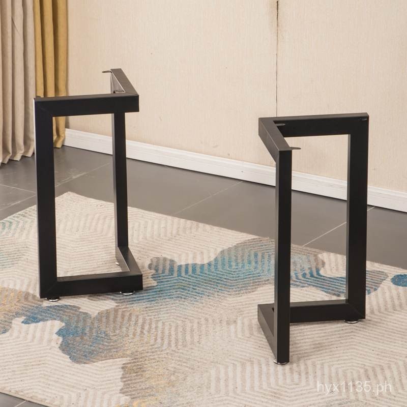 9W Metal Legs Iron Art Desk Stand Desk Iron Frame Desk Legs Office Desk ...