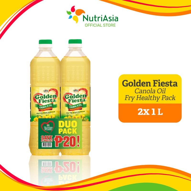 UFC Golden Fiesta Canola Oil Fry Healthy Pack 1 | Shopee Philippines