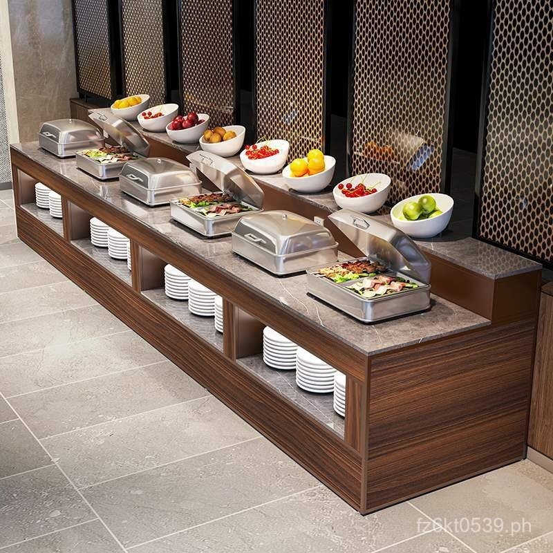 Buffet Table for Cafeteria Restaurant Hotel Unit Dessert Self-Service ...