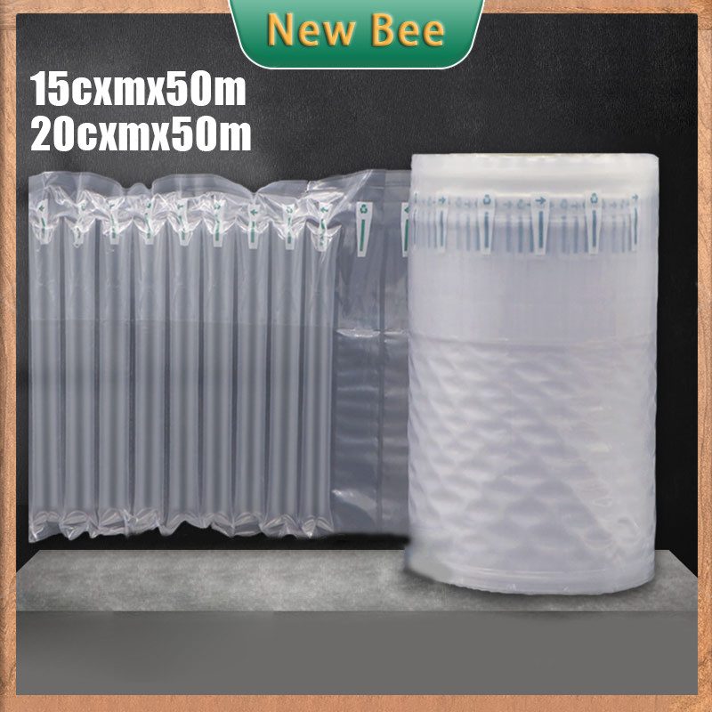 50M Air Column Bubble Wrap Thick Shockproof Inflatable Air Column ...