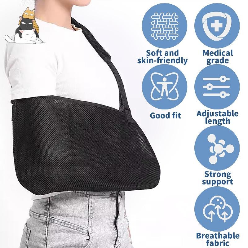 NEW Breathable Arm Sling Adjustable Arm Support Shoulder Immobilizer ...