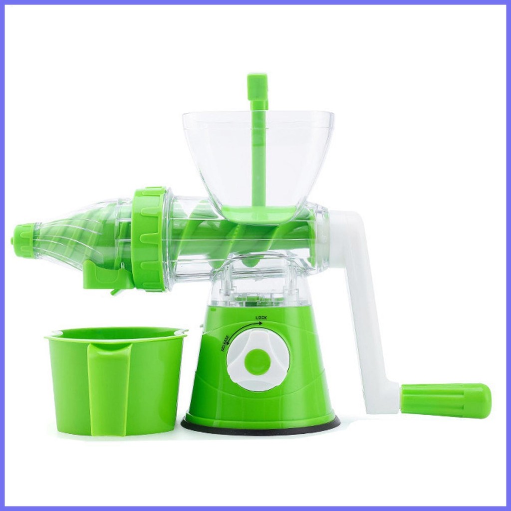 Hand Juicer Anti-Slip Food-Grade Portable Juice Maker Hand Crank Manual ...