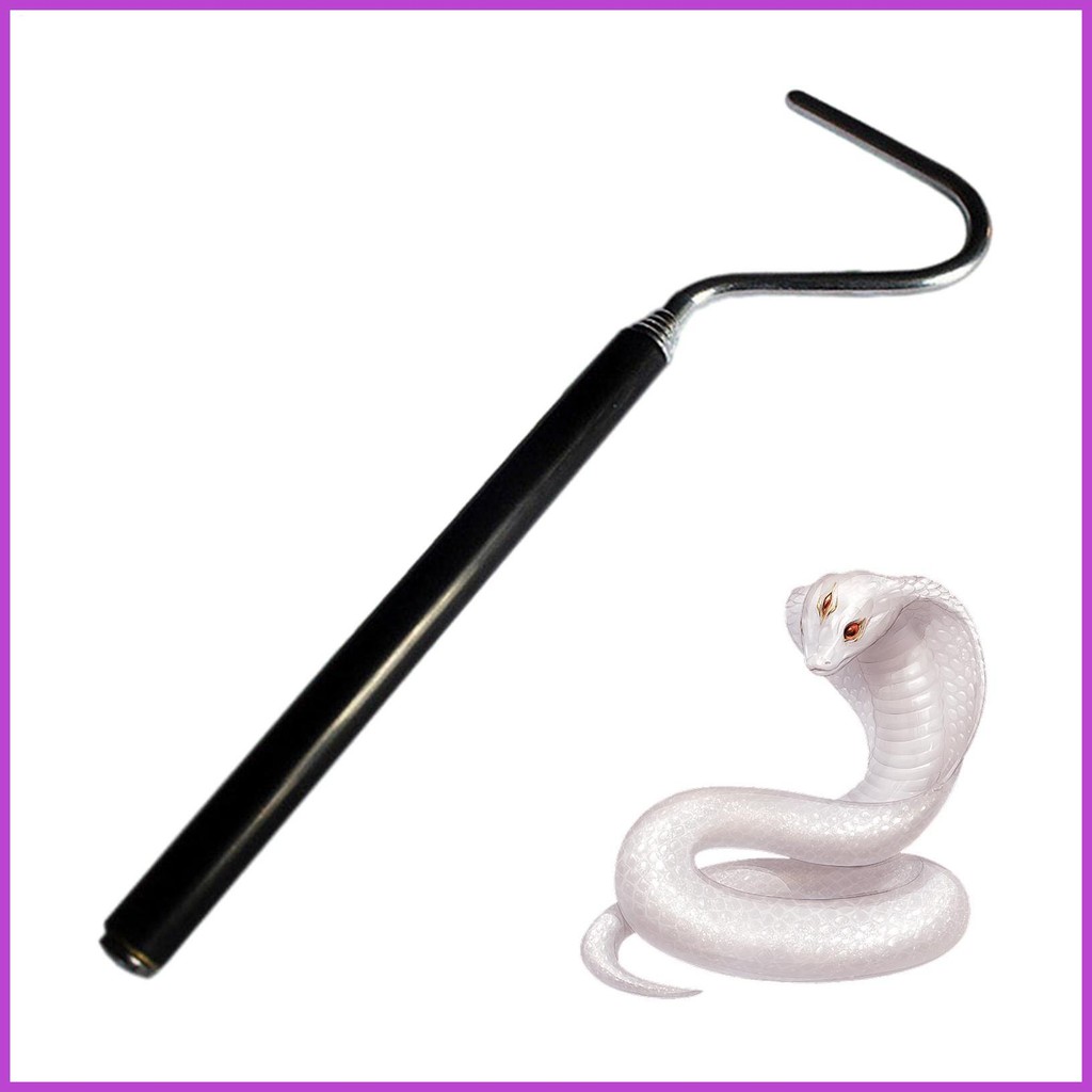 Snake Catcher Tool Telescopic Snake Catcher Hook Stainless Steel Snake ...