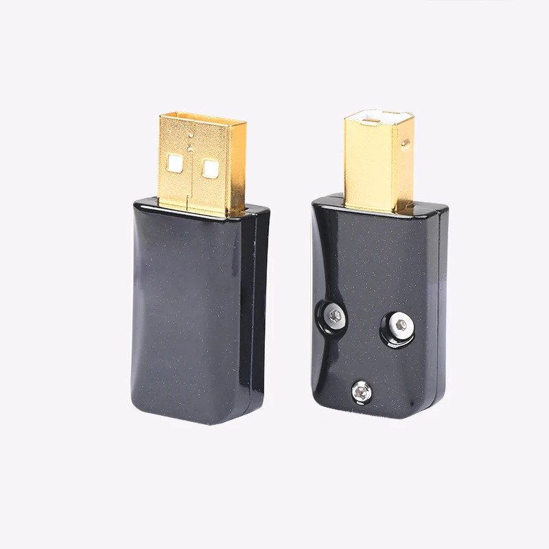ATAUDIO Hi-end 24k Gold Plated Usb 2.0 Plug Usb A B Usb Cable Connector ...