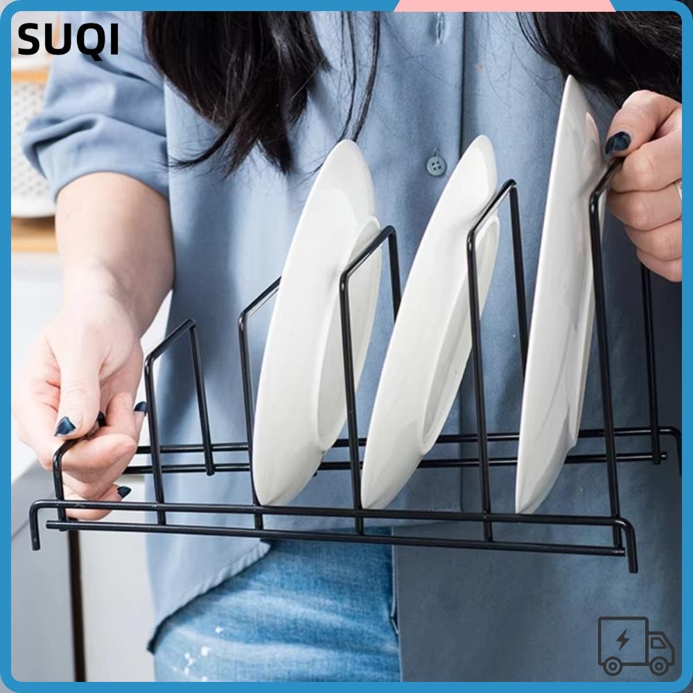 HI-SUQI Iron Art Rack Shelf, Multi Layer Rust-Free Kitchen Organizer ...