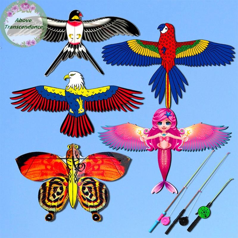 Above (Only kites)mini kites flying for children 3d kite pocket kite ...