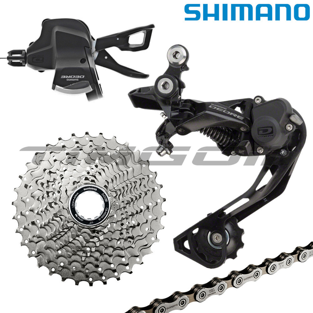 Shimano MTB Bike Deore M6000 1×10 Speed Rear System Groupset RD-M6000 ...