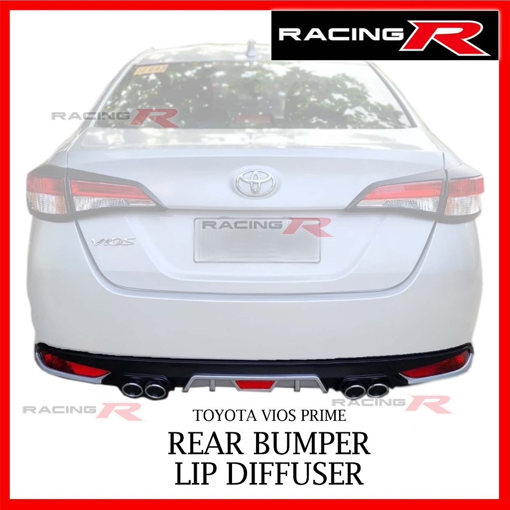 Toyota Vios Prime 2019 to 2025 XLE E J G 4th Gen OEM Rear Bumper Lip ...