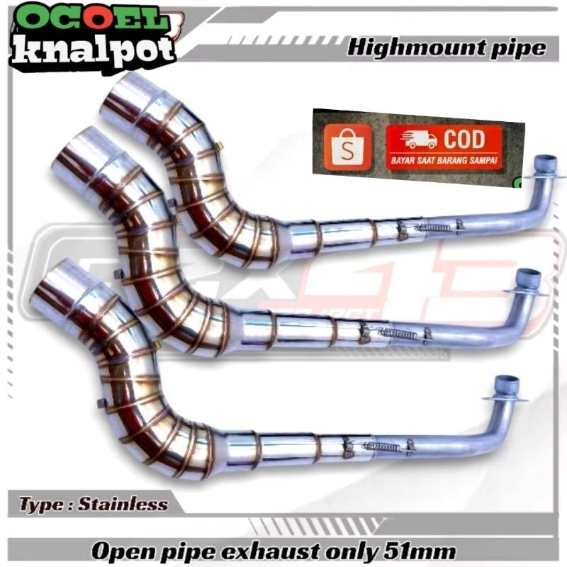 Exzos Open Pipe 28mm For Legends 110/100 Ex5 Dream Srl Fury Kriss Dash ...