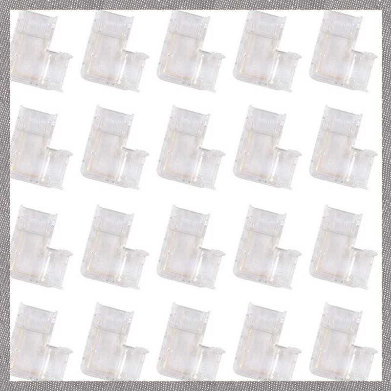 LED Light Strip Connector Right Angle Connector Cob RGB Light Strip 90 ...