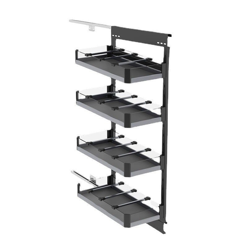 Half R3BJ Side-Mounted Wall Small Pull-Out Basket Narrow Cabinet Side ...