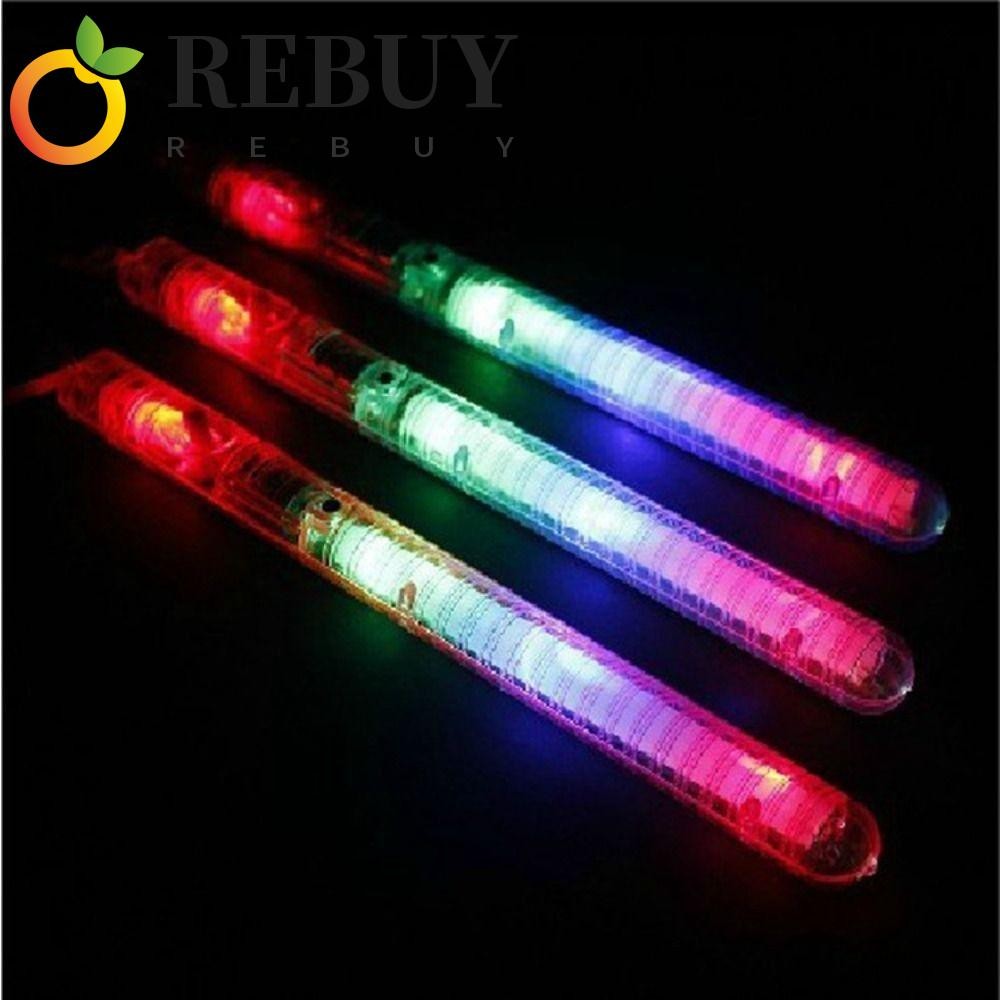 REBUY Flashing LED Wand Lights Up Music Concert Party Toy For Kids ...