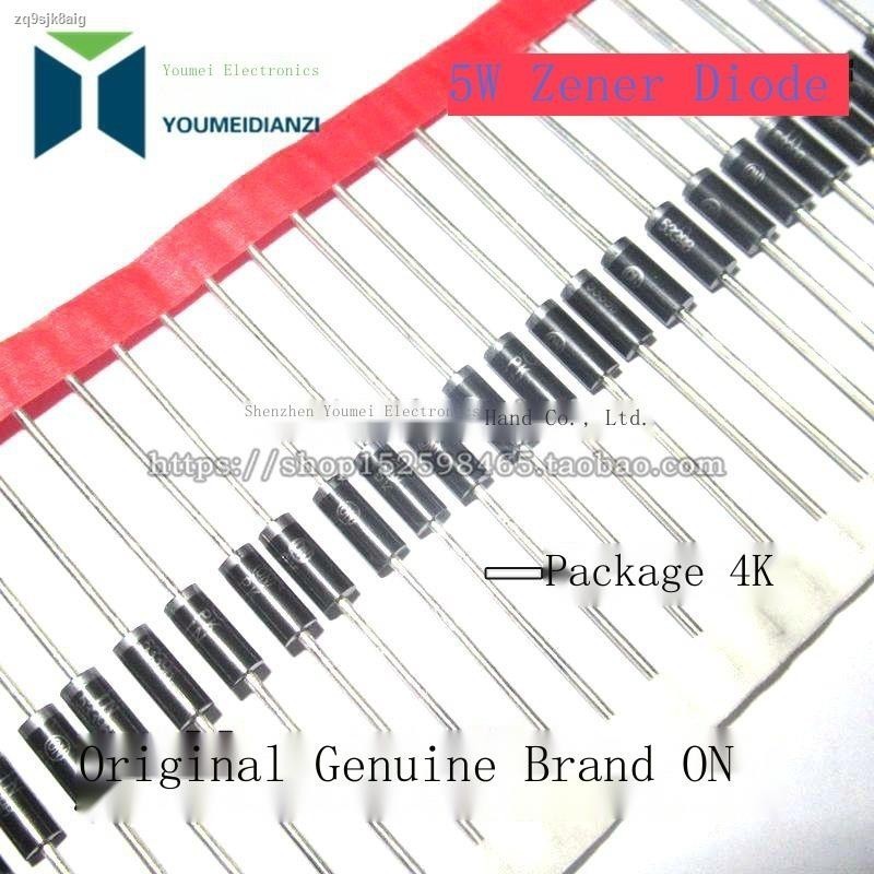1N5334B Zener Zener Diode 5W 3.6V Straight Plug Voltage Regulator ...