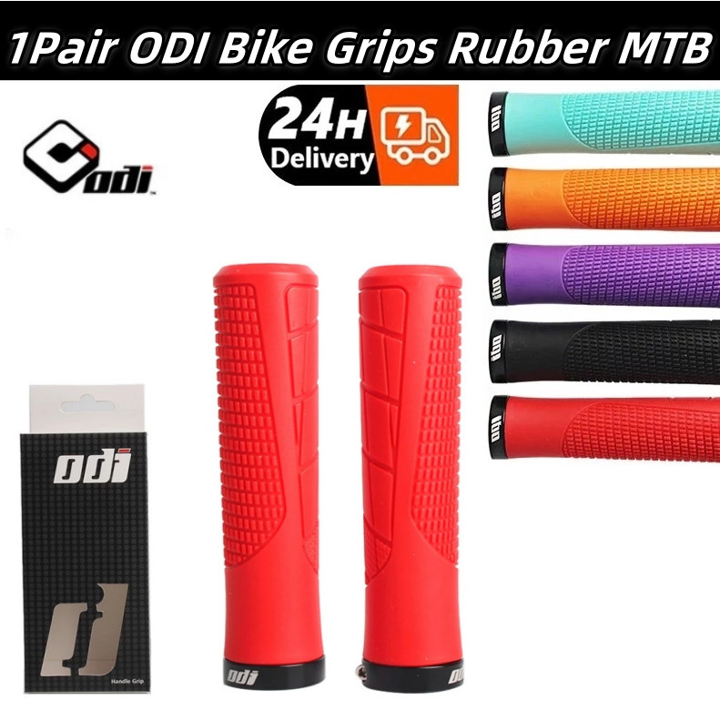 【COD】ODI Bike Grips Anti Slip Bicycle Handlebar Grips Rubber MTB ...