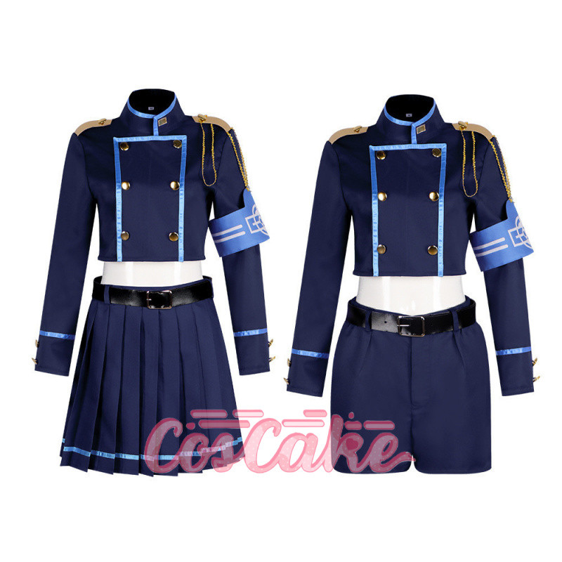 Blue Archive The Animation Highlander Railroad School Twins dress ...