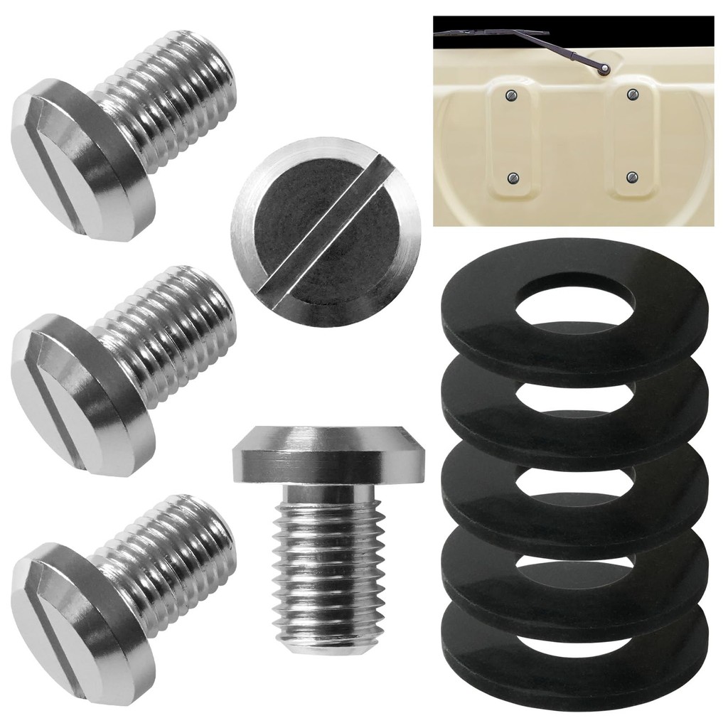 WeBirth jimny bolt tireless jimny specially designed back door bolt with washers to prevent ...