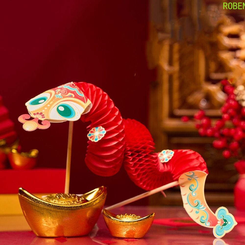 ROBEN Chinese New Year Snake Garland, Traditional Handheld 2025 Snake ...