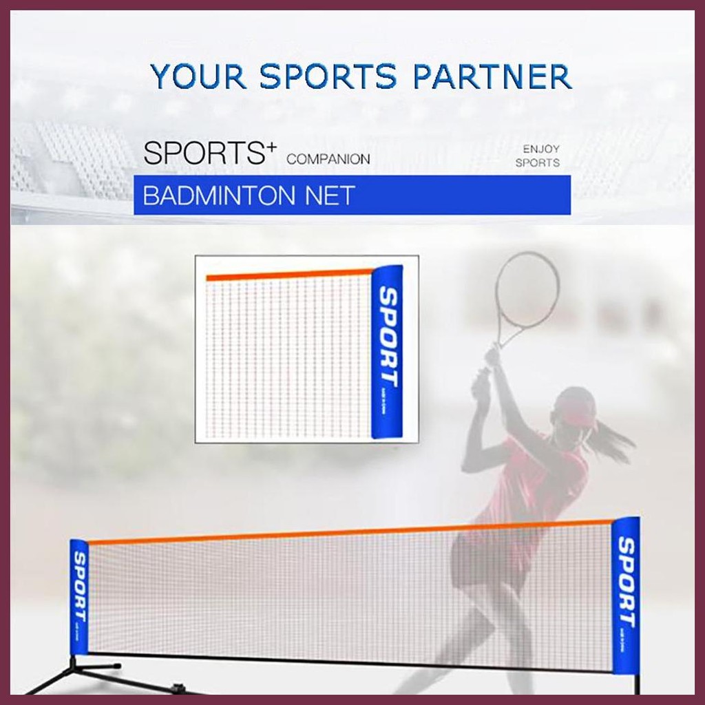 Badminton Net Outdoor Pickleball Training Nets Portable Classic Net ...