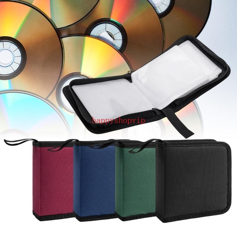 HSV Large Capacity 40-sheet CDs Organiser Case Oxford Fabric Bag for ...