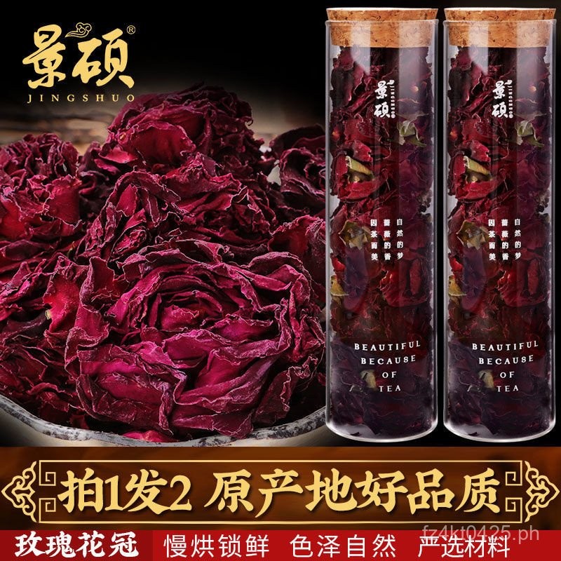 Pingyin Tea Dried Rose Large Bubble Tea Rose Tea Double Petal Rose ...