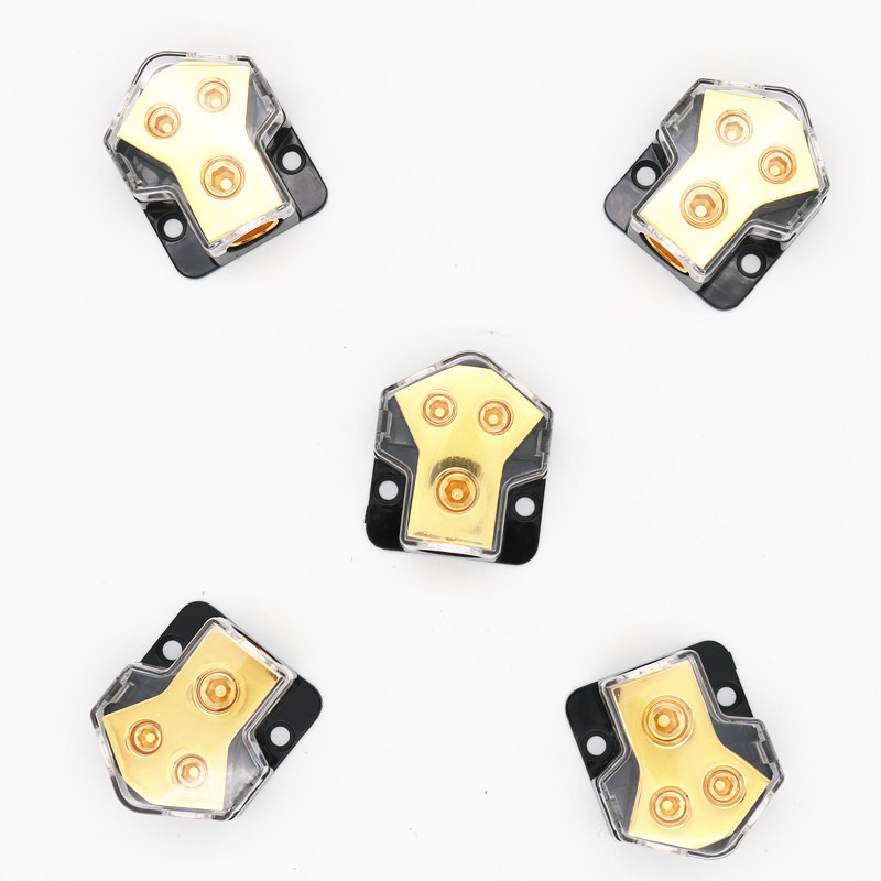 Car Audio Amplifier Modification Pure Copper Fuse Splitter/One Out Two ...