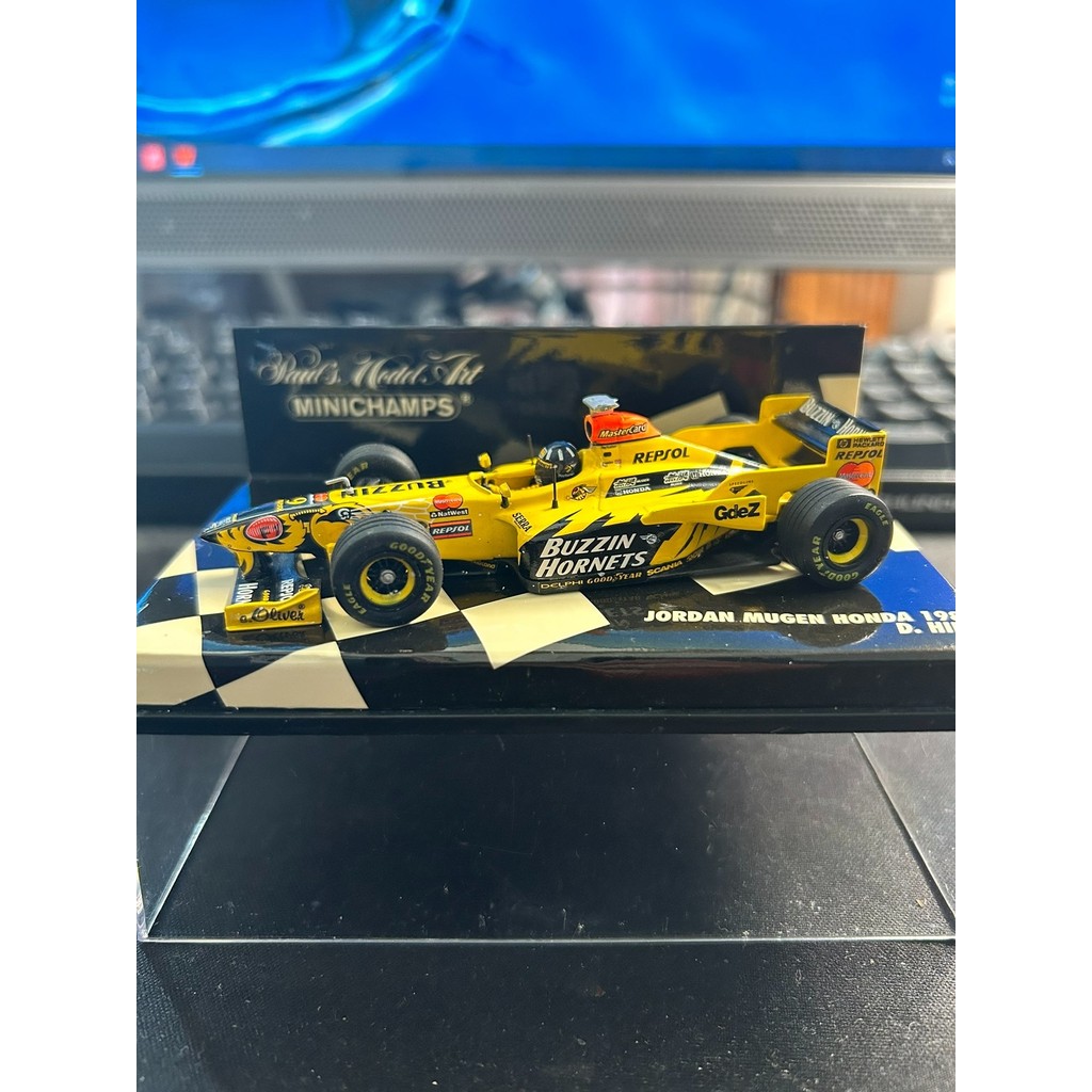 [Ready Stock] Mini Cut 1/43 F1 Jordan Fleet Jordan 198 Damon Hill ...