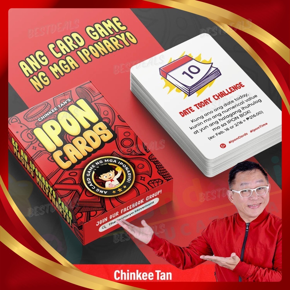 Chinkee Tan's Ipon Cards (Ipon Challenge) | Shopee Philippines