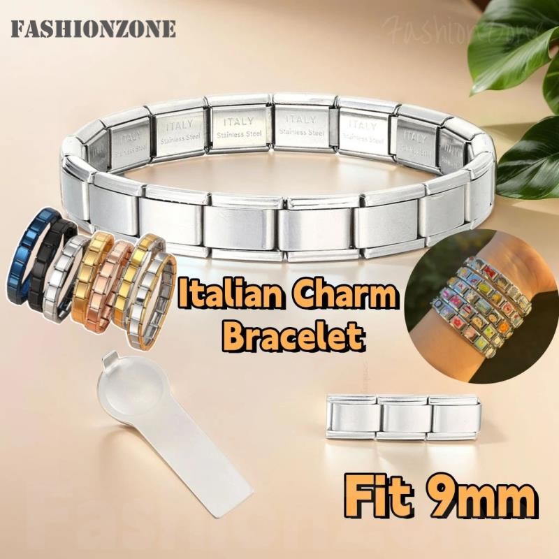 Classical Italian Charm Links For Bracelets Diy Couple Bracelets Diy ...