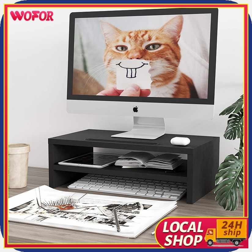 ComputerT,Monitor;aL)Wooden.K#Stand,]o#Increase]g#Rack]Z#Desktop]t#Rack ...