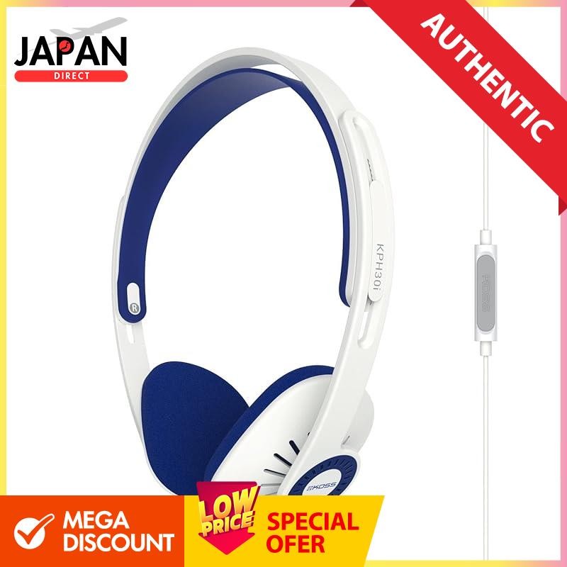 Koss KPH30iW On-Ear Headphones In-Line Mic and Touch Remote Control D ...