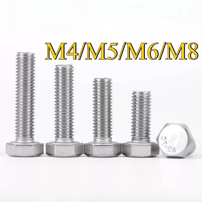 SS304 Reverse Thread Hex Bolt Left hand thread hex bolt - Turnilyong ...