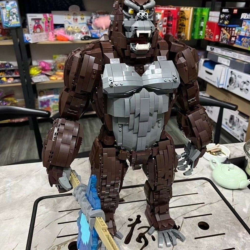 Compatible with Lego Building Blocks Mechanical Godzilla King Kong Wars ...