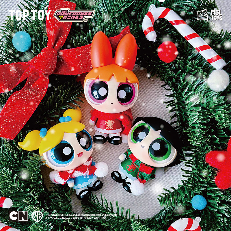 TOPTOY The Powerpuff Girls Winter Wonderful Night Series Elevator Anime ...