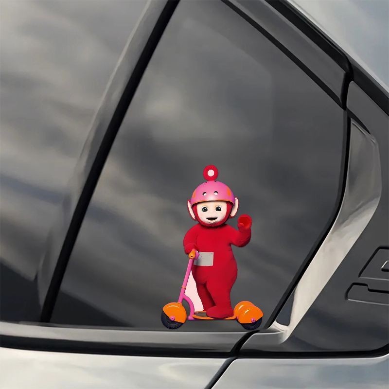 Teletubbies Cartoon Car Stickers Car Scratches Blocking Decoration ...