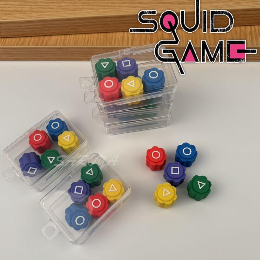 Gonggi Set Squid Game Gonggi Stones Traditional Korean Stone Catching ...