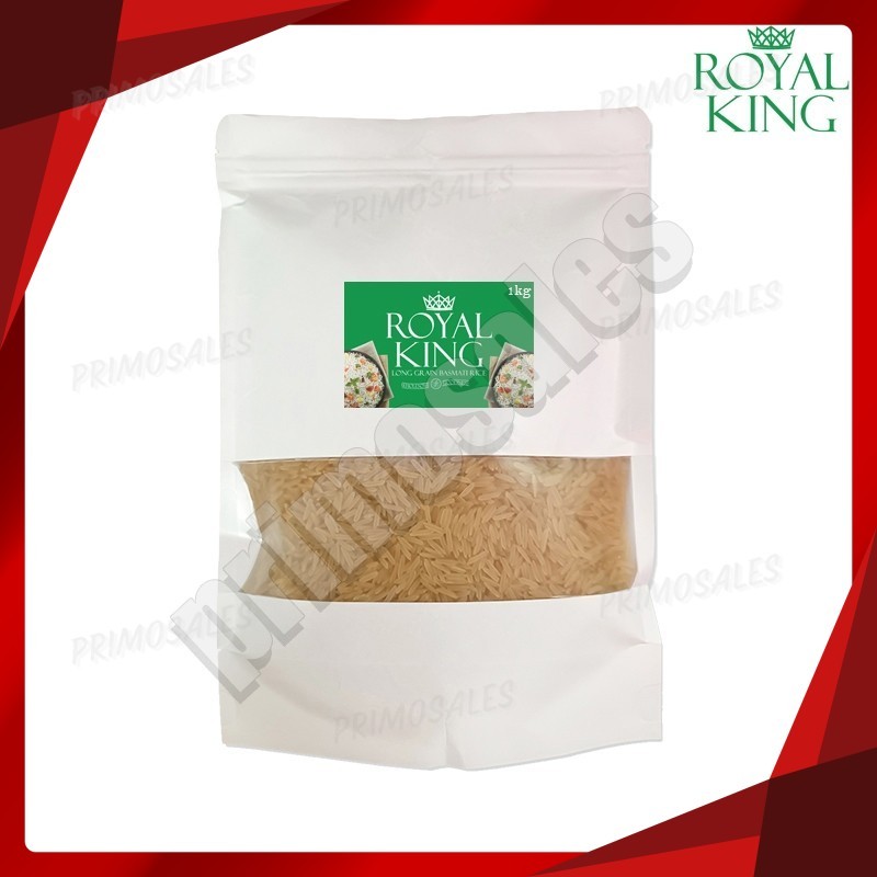 Repack 1kg Royal King Long Grain Basmati Rice (Authentic Taste ...